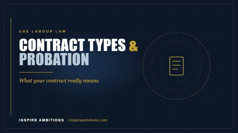 UAE Labour Contract Types and Probation Rules 2026