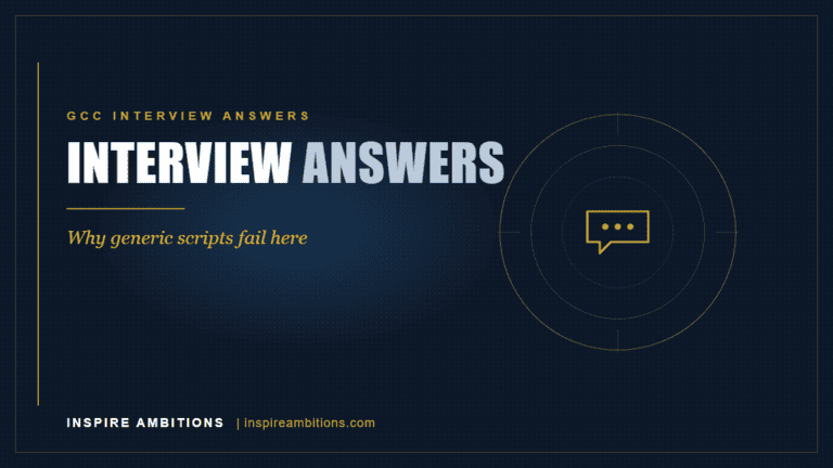 GCC Interview Answers: Why Generic Scripts Fail in the Gulf